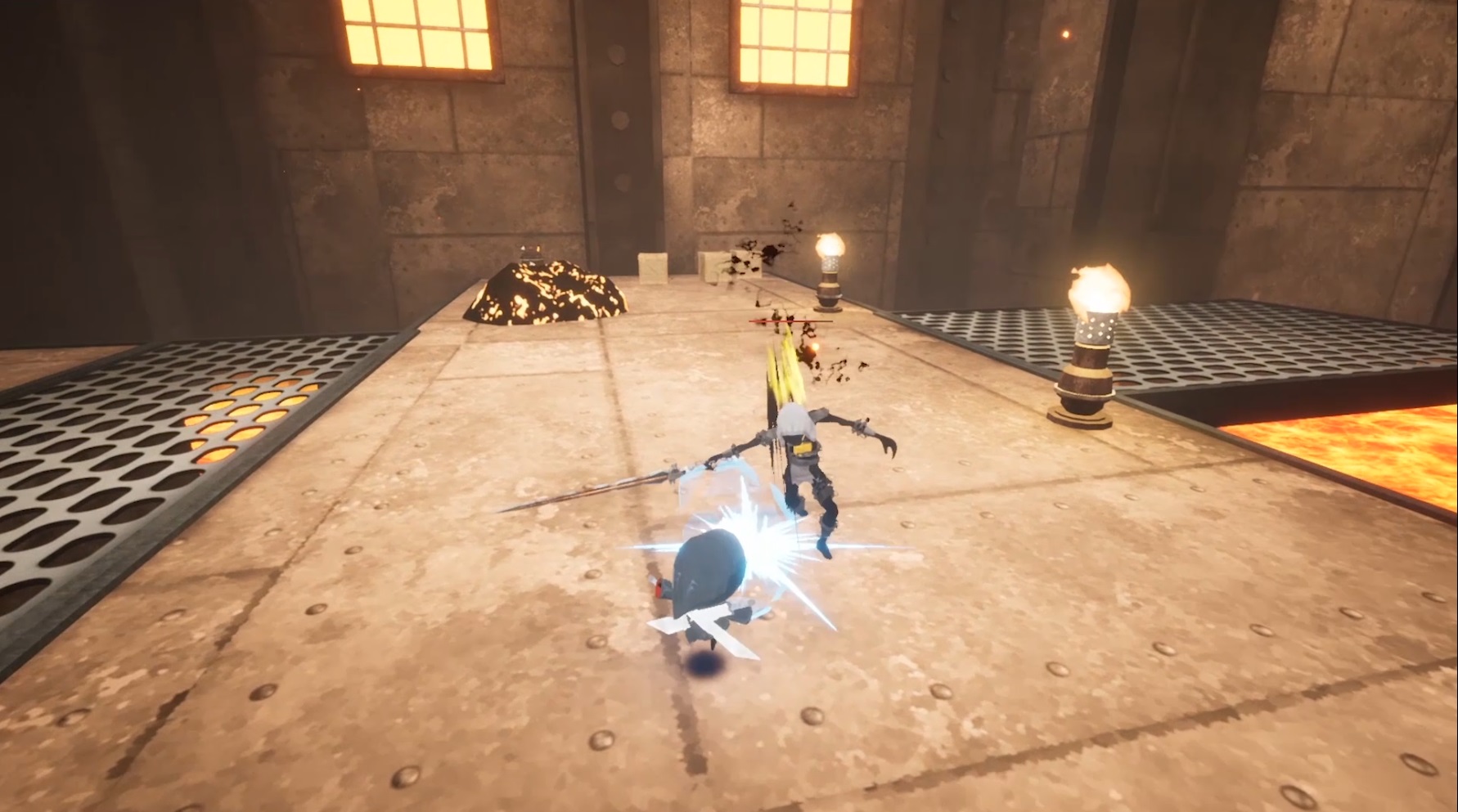 Blue Fire Review: Crisp Jumps Meet Flat Combat – Retroware