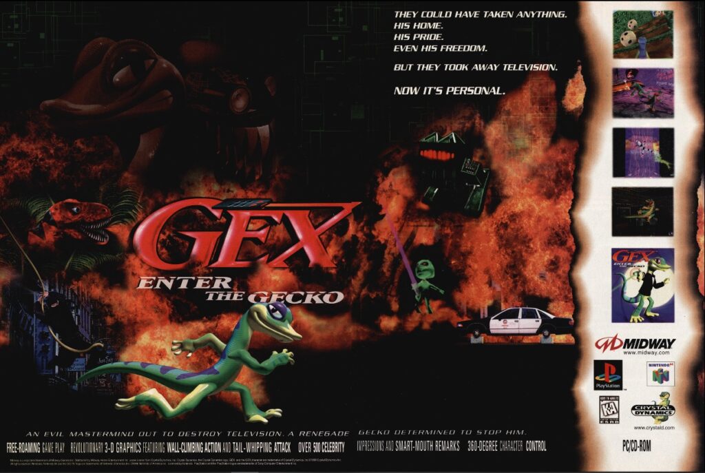 Retro Review – Gex: Enter the Gecko – Retroware