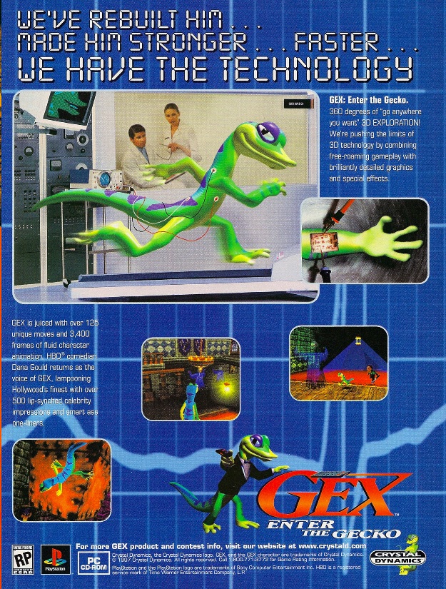 Retro Review – Gex: Enter the Gecko – Retroware